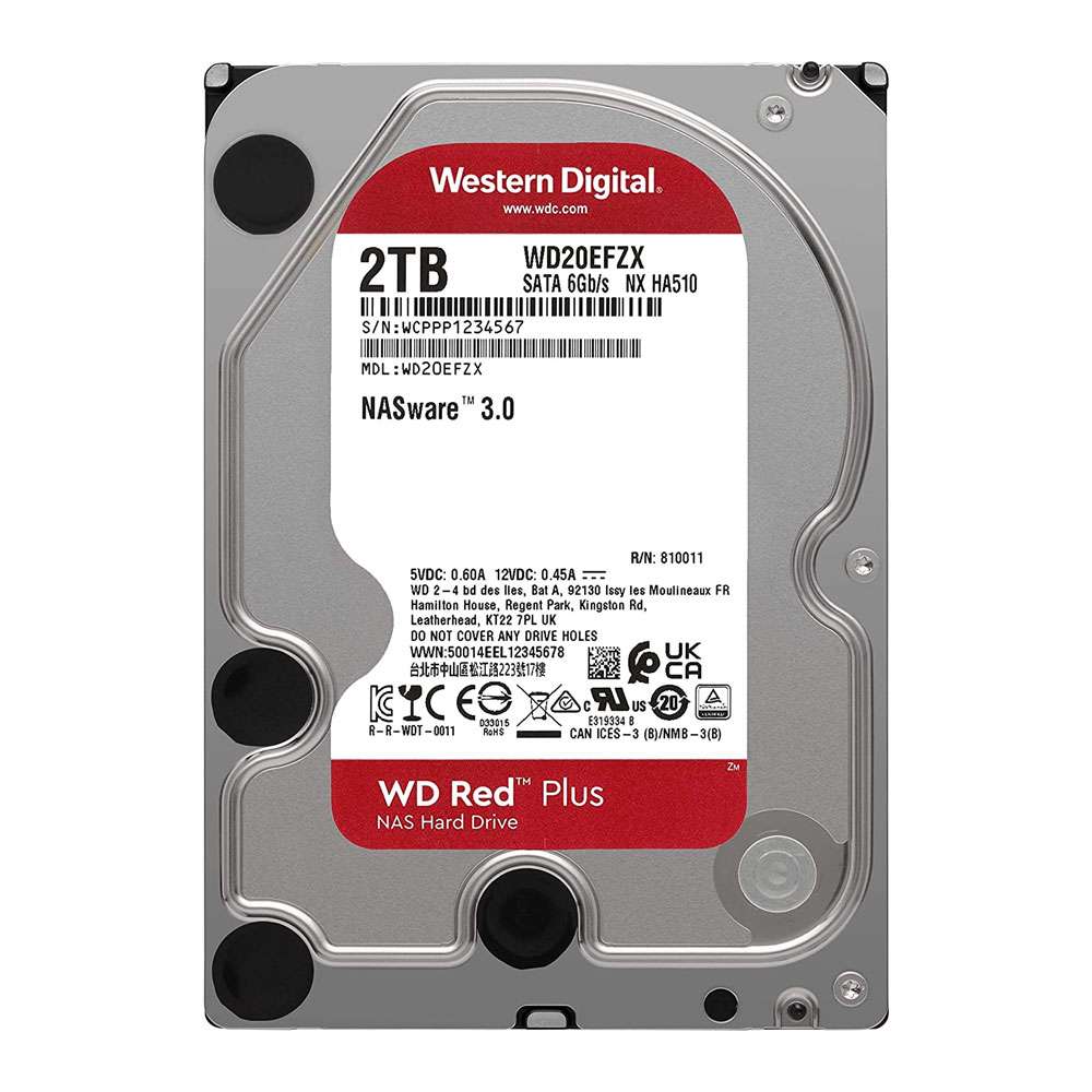 WD Red Plus 2TB WD20EFZX